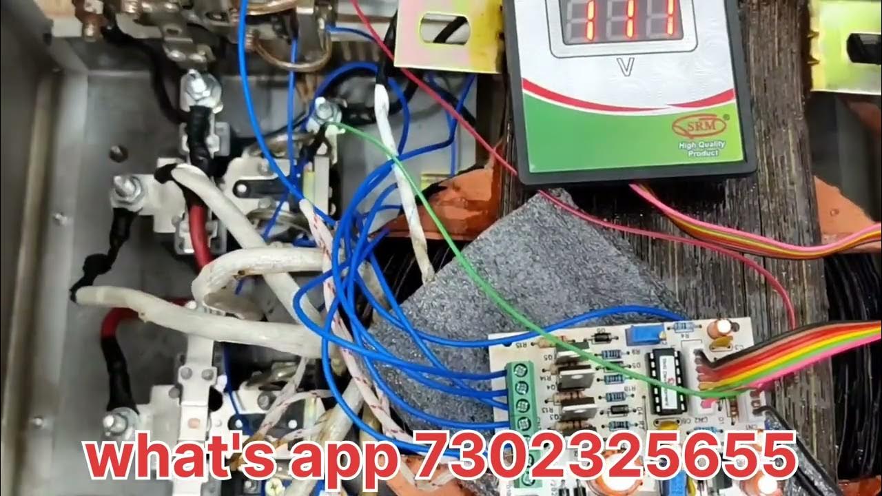 {Hindi} Digital display Microcontroller kit for automatic voltage stabilizer|Skill development ...