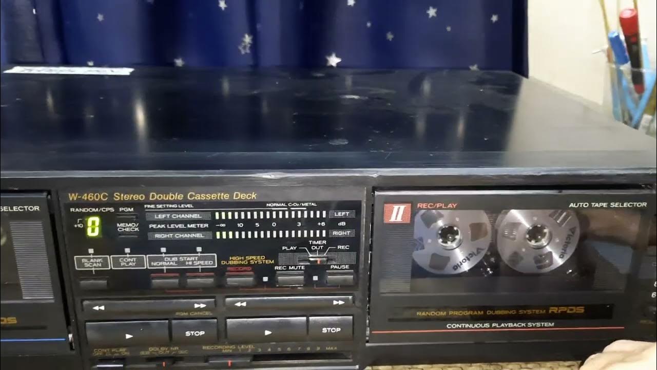 TEAC DECK W460C - YouTube