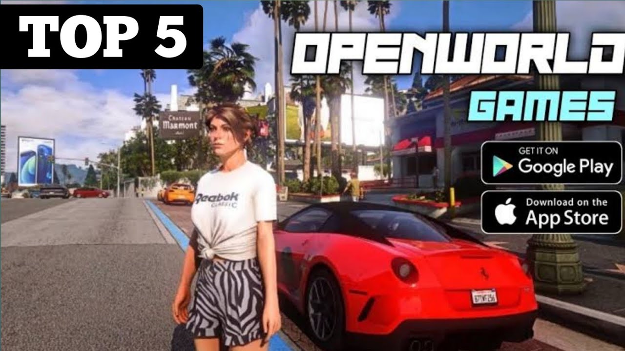 TOP 5 OPEN WORLD GAME LIKE GTA - YouTube
