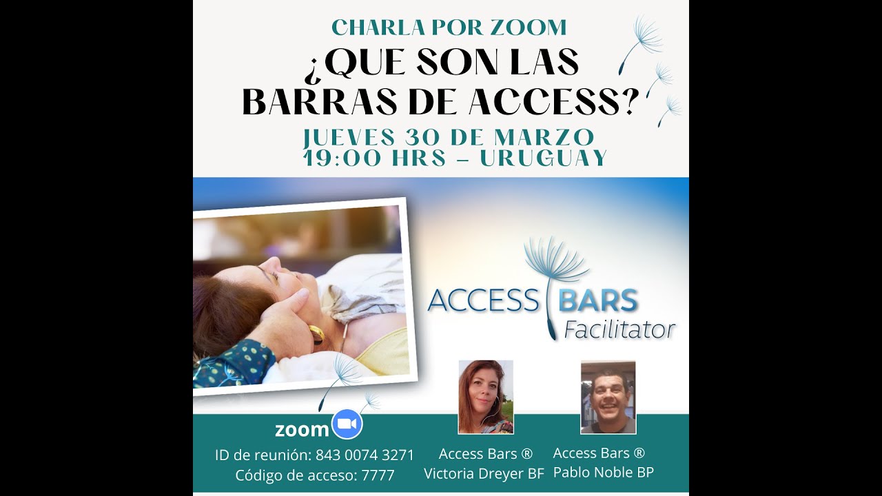¿Que son Las Barras de Access Consciousness®️ ? Victoria Dreyer - Pablo ...