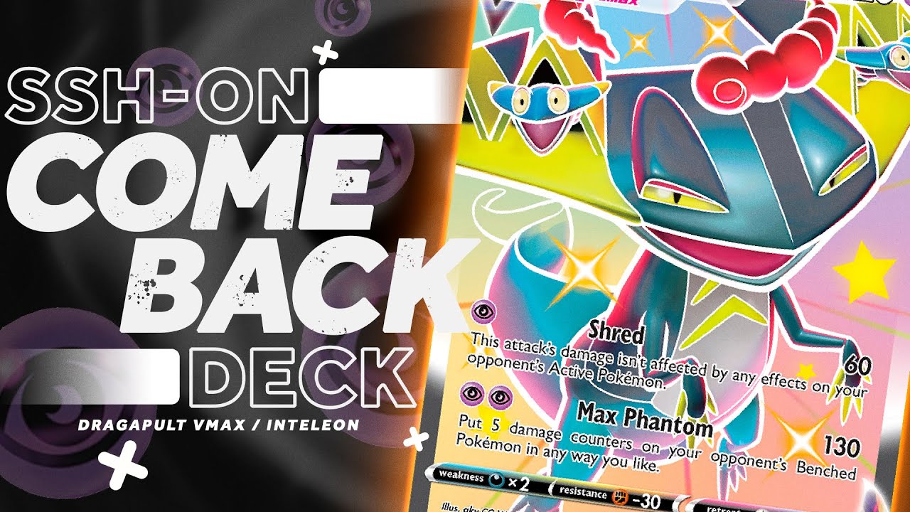 COMEBACK TIME for DRAGAPULT VMAX! [Pokemon TCG Online] - YouTube