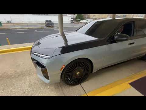 2023 BMW 760 on black 24” Forgiatos wheels - YouTube