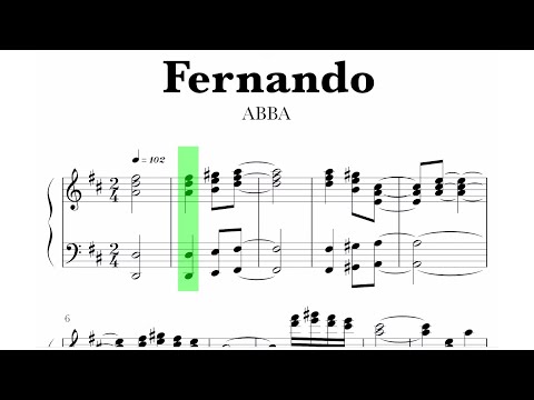 ABBA - Fernando Sheet Music