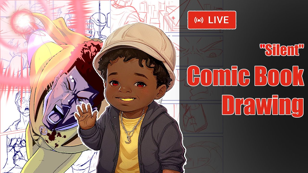 Focus Drawing Session | Drawing Comics - YouTube