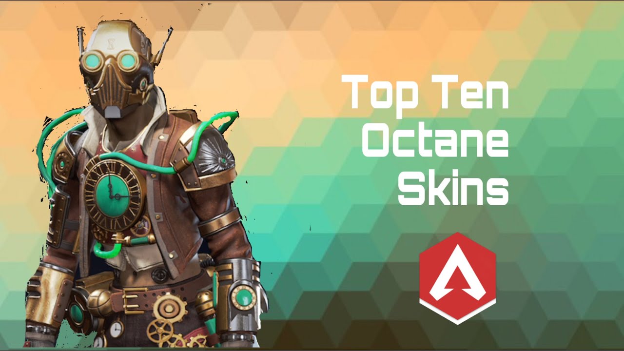 Top 10 Octane Skins in Apex Legends! - YouTube