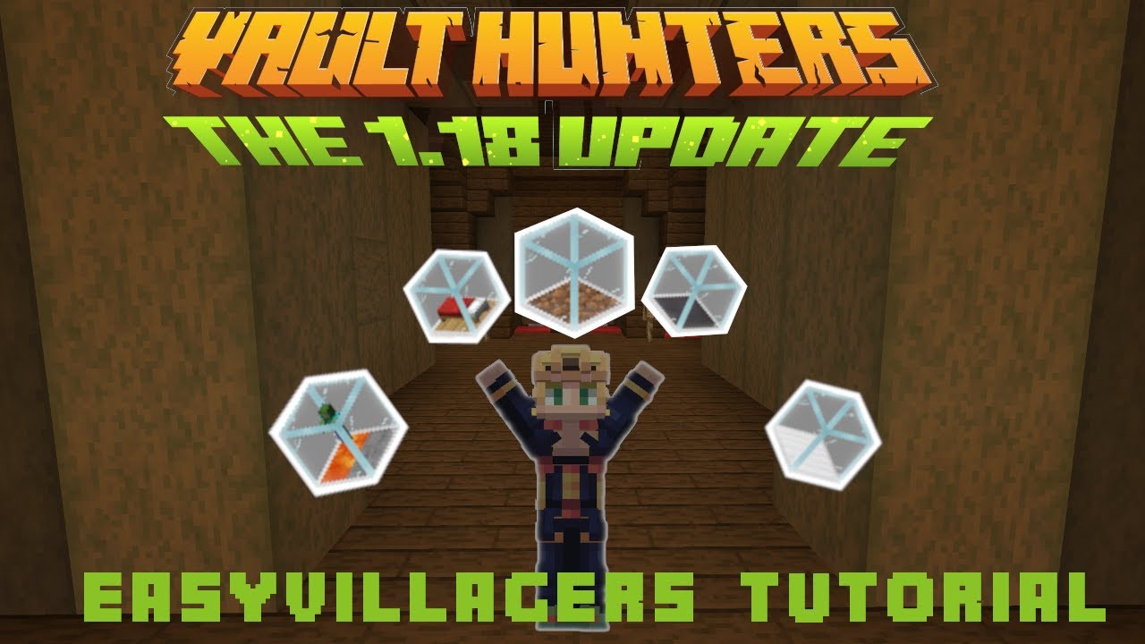 Easy Villagers Begginers Guide - Vault Hunters 1.18 - YouTube