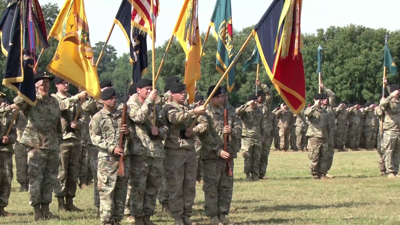 COL Anthony Judge Assumes Command of the 199th Infantry Brigade - YouTube