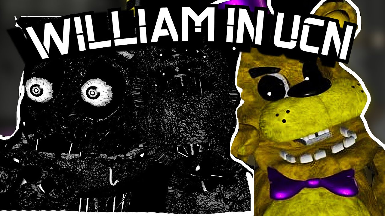 WILLIAM AFTON TWEAKING IN FNAF UCN(SHORT). - YouTube