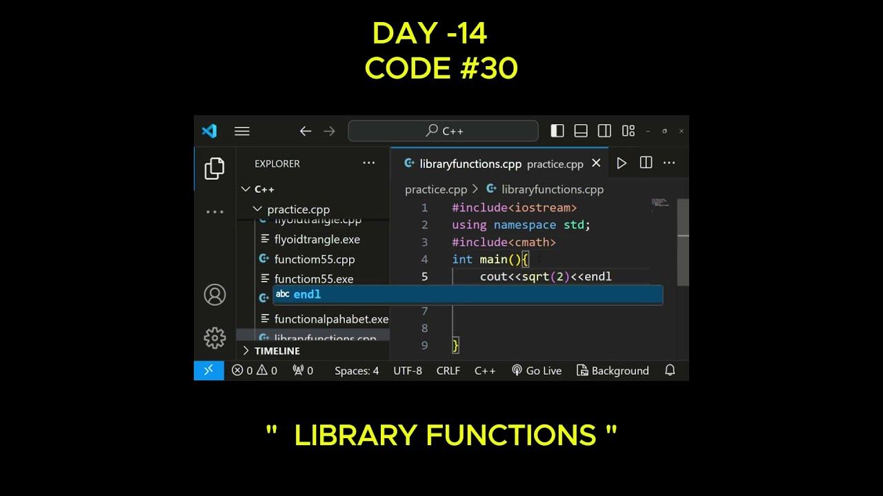 I AM LEARNING C++ PROGRAMMING LANAGUAGE THIS IS MY DAY#14 AND CODE#30 #c++ #coder #coding # ...