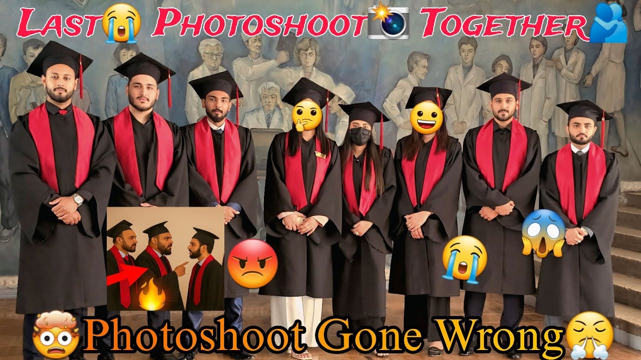 Photoshoot Gone Wrong?! 😱 Final Year MBBS Students | Graduation Day at ...