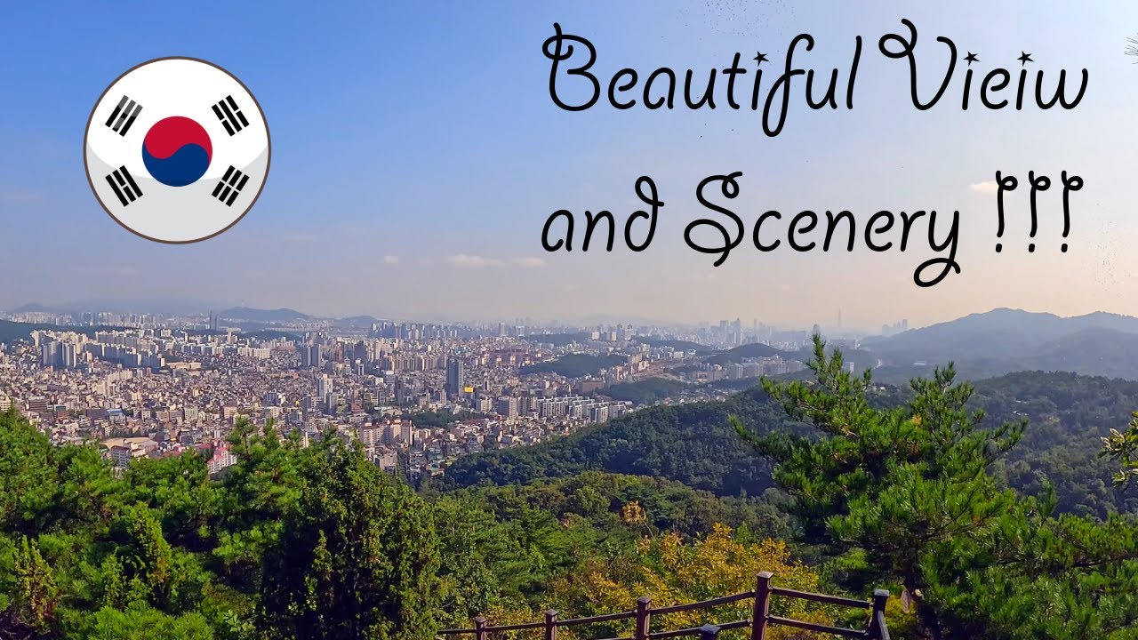 Beautiful View and scenery in Seoul, No Music, Nature Sounds - YouTube