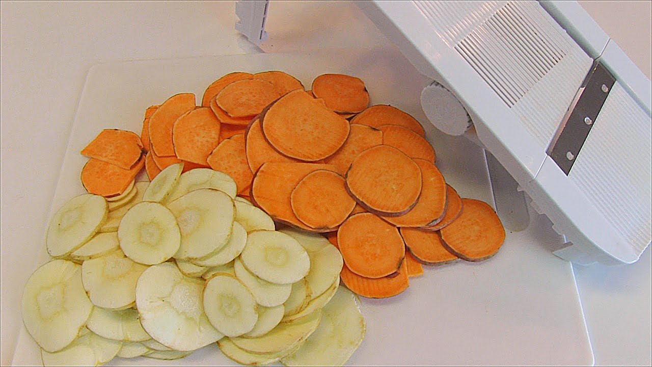 Betty's Mandoline-Sliced Vegetables (Rick) - YouTube