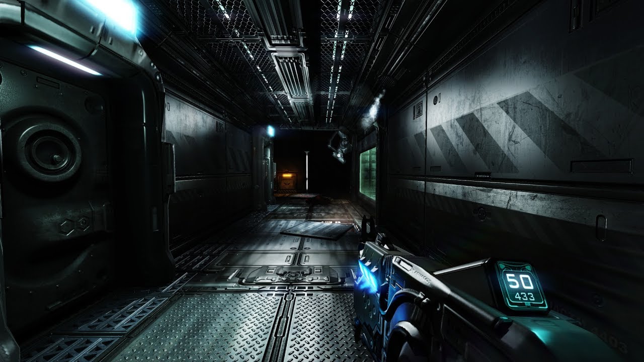 Doom 3 bfg mod ultra realistic - YouTube