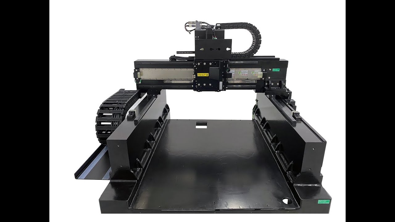 PBA Systems - Precision T-Gantry with Z Axis - YouTube