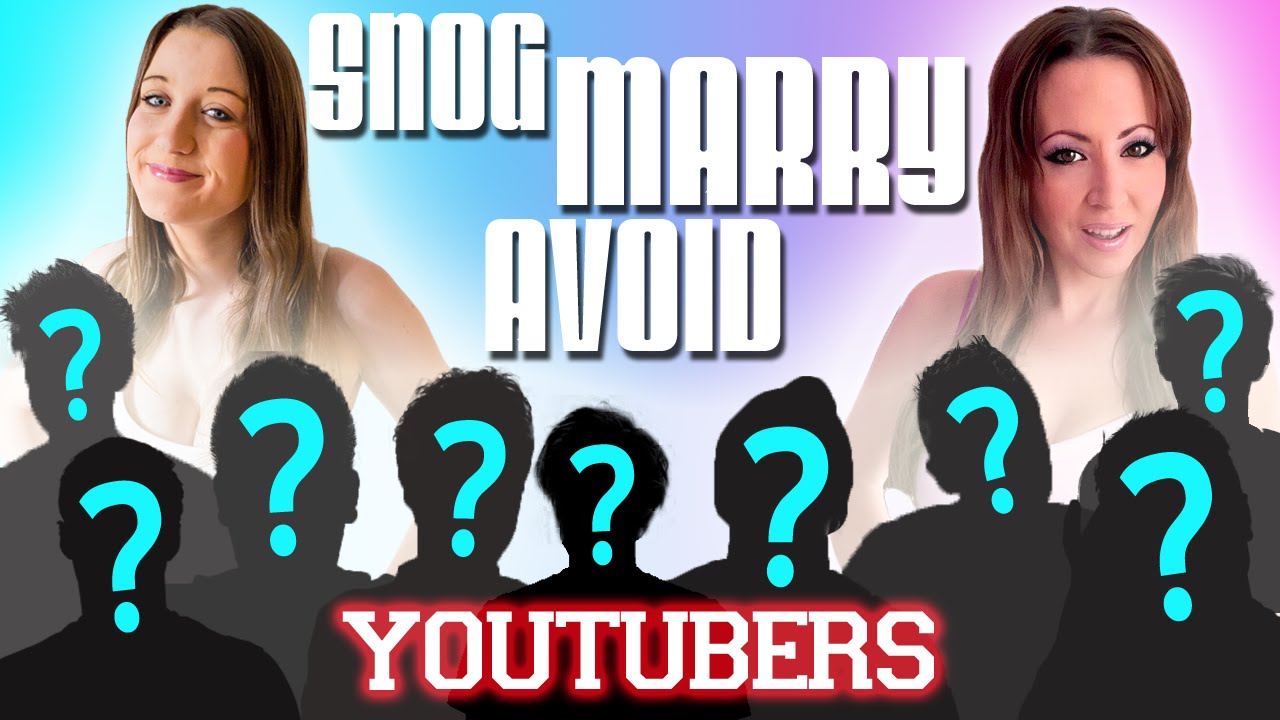 | SNOG.MARRY.AVOID | YOUTUBERS EDITION! W/KATY EMZ | SHE DIDN'T SAY ...