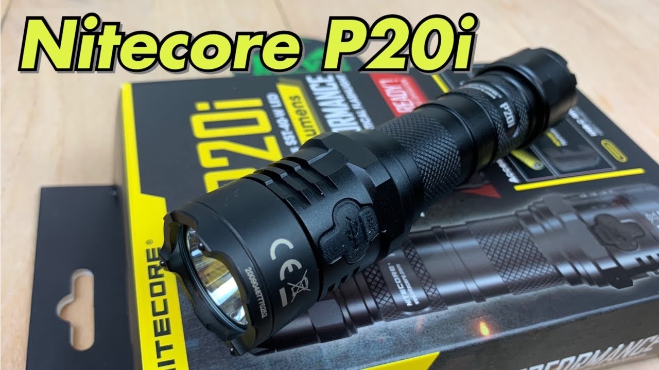 Nitecore P20i Flashlight - YouTube