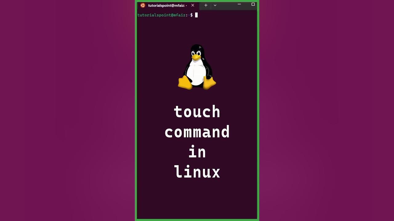 6 10 Basic Linux Commands Touch Command In Linux Shorts Linux Linuxcommands Youtube