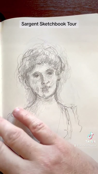Drawings from my sketchbook! John Singer Sargent #art #drawing # ...