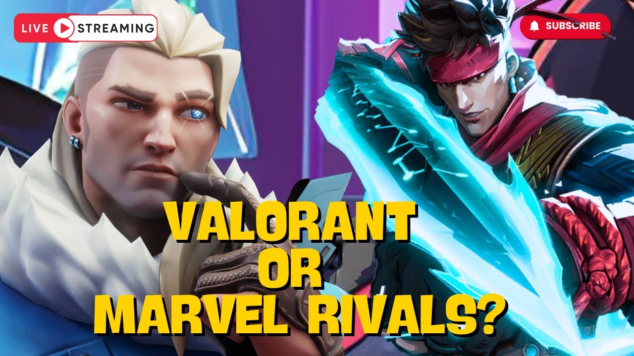 Marvel Rival or Valorant which one better ? #valorantlive #valorant # ...