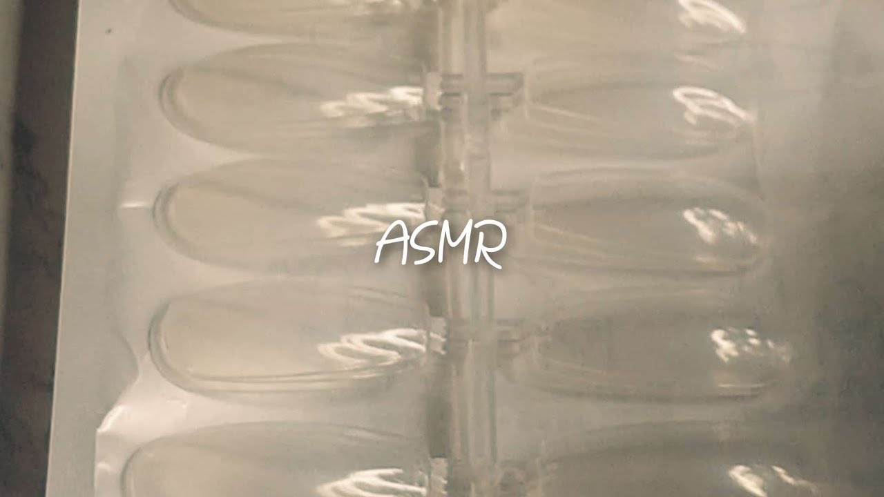 ASMR - nail tips | 네일팁 - YouTube