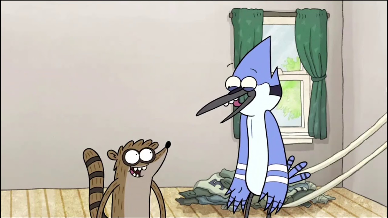 Regular Show - Not As Awesome As When You Punched That Hole In The Wall ...