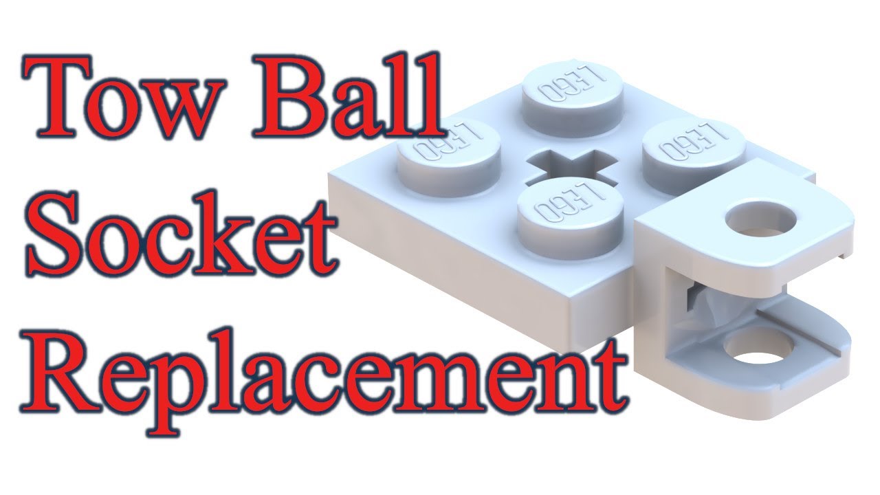 LEGO tow ball socket replacement - YouTube