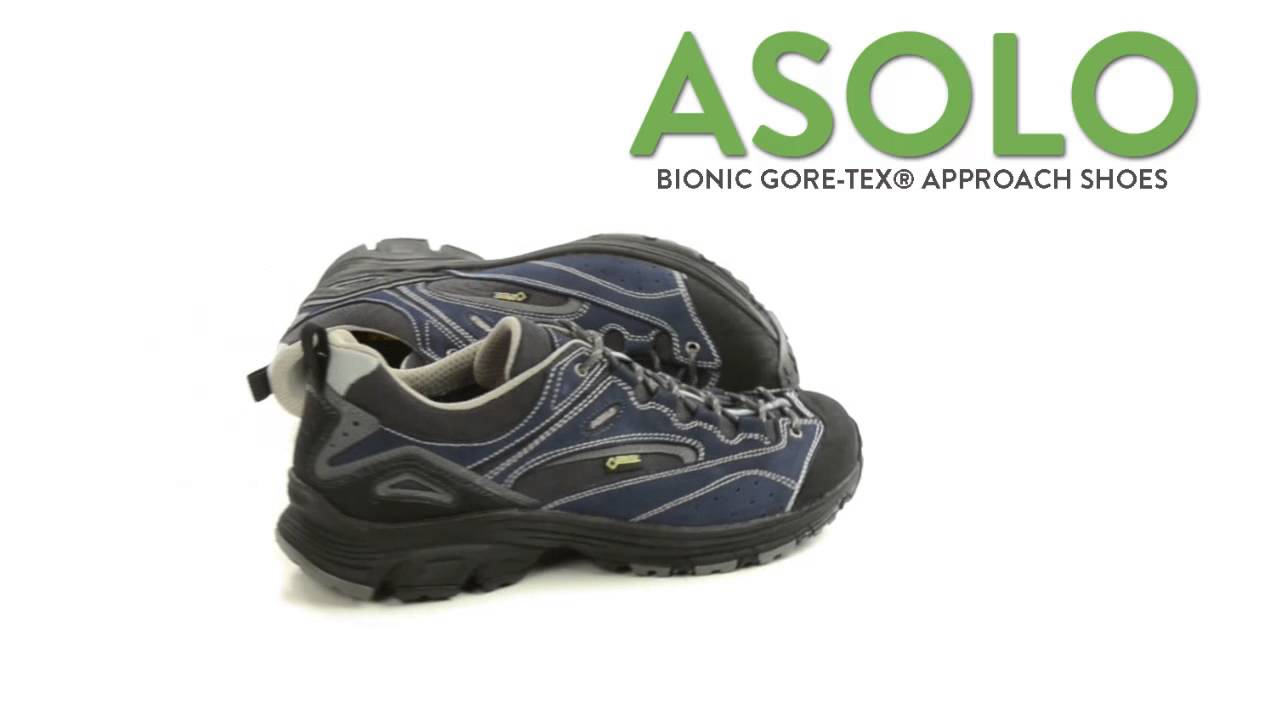 Asolo Bionic Gore-Tex® Approach Shoes - Waterproof (For Men) - YouTube