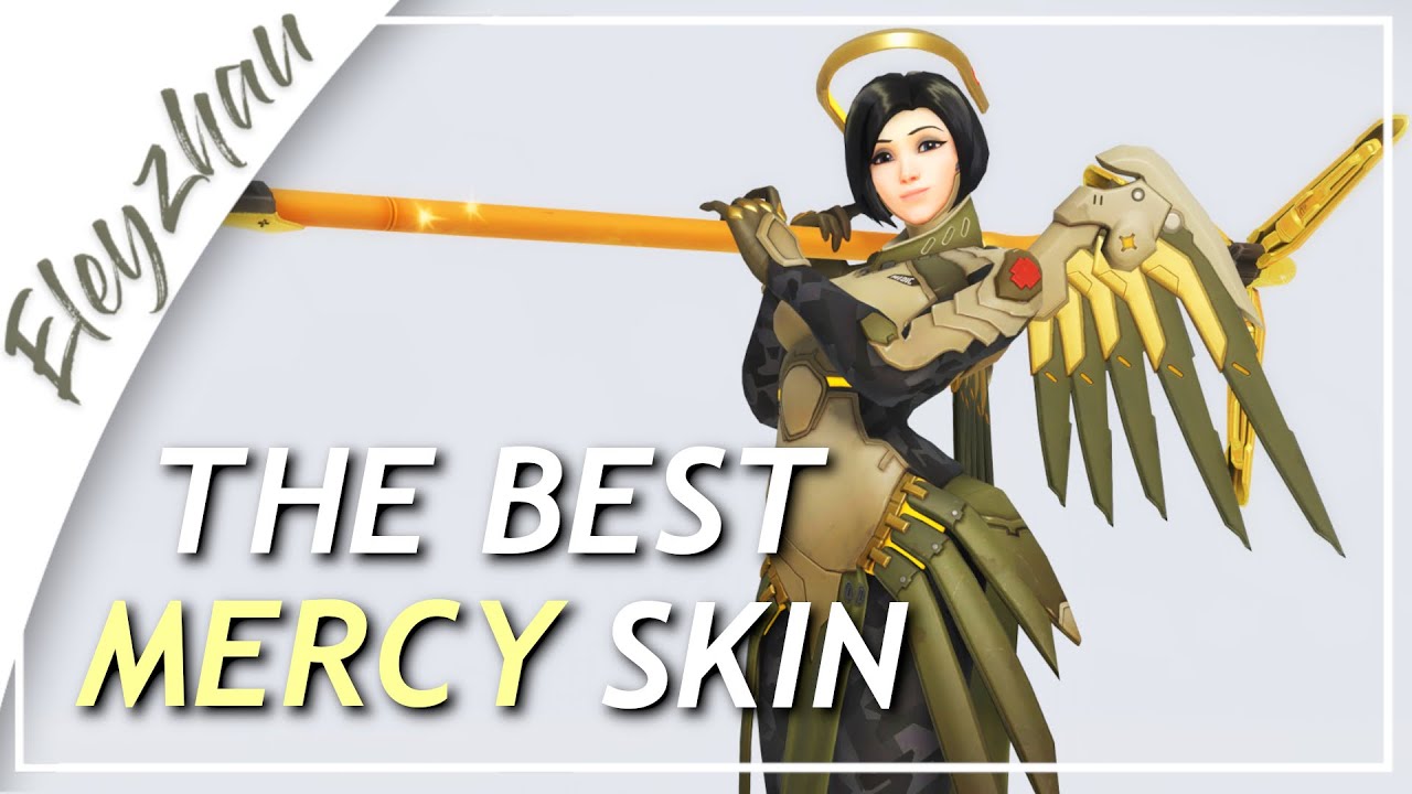 This is the best Mercy skin 🖤 - Mercy Season 27 (Overwatch) - YouTube