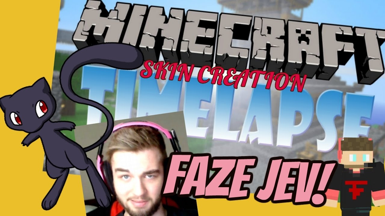 FaZe Jev in Minecraft! (Skin Creation Timelapse) - YouTube