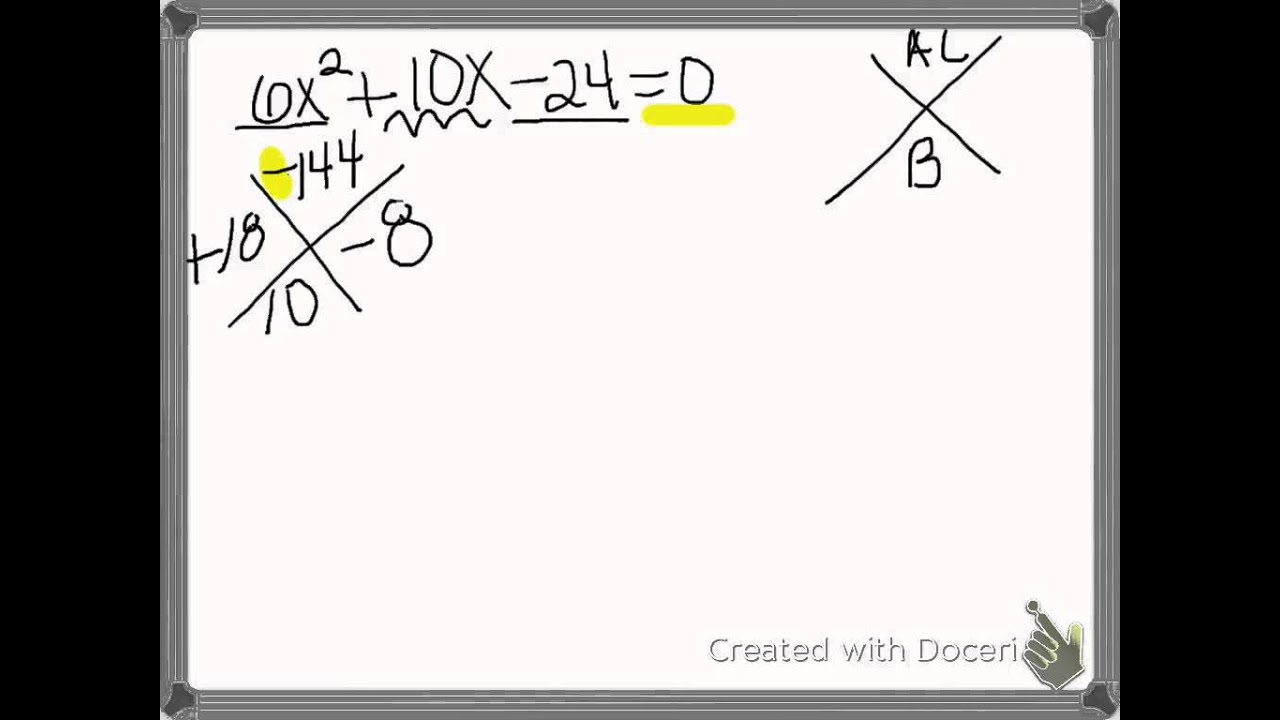 Factoring Advanced Quadratics II - YouTube