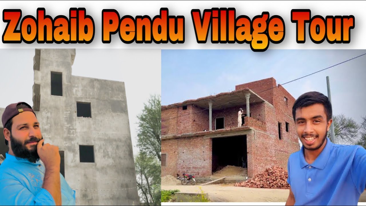 Zohaib Pendu Ke Village Ka Visit | Zoahib Pendu House 🏠 | Asad Vlog ...