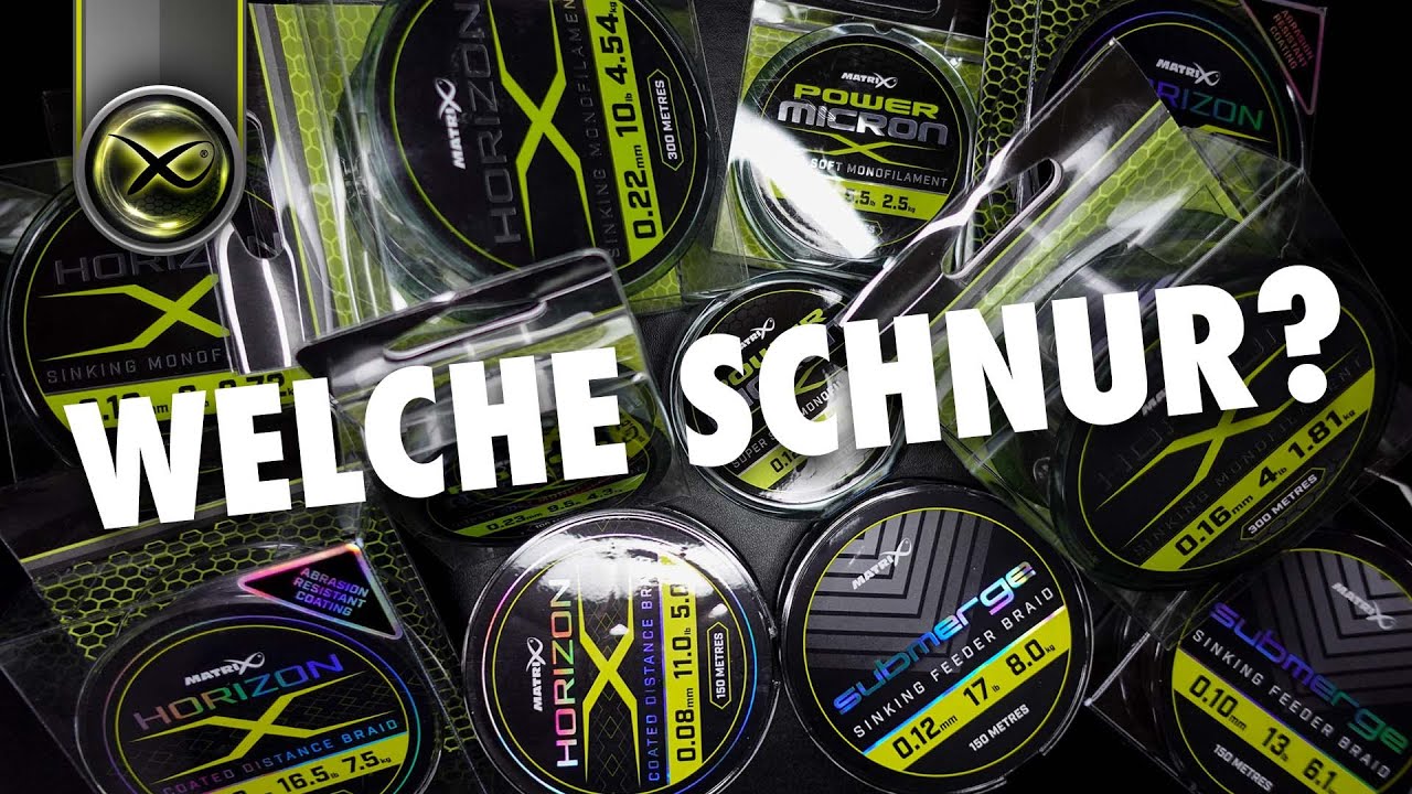 Welche SCHNUR brauchst du für welche SITUATION? - MATRIX SCHNÜRE im ...