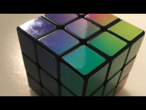 Ombré Cube - YouTube