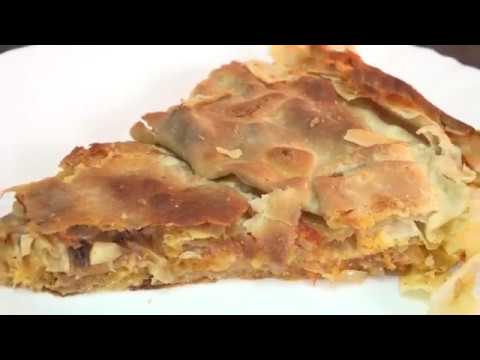 Byrek me Qepe dhe Domate - YouTube