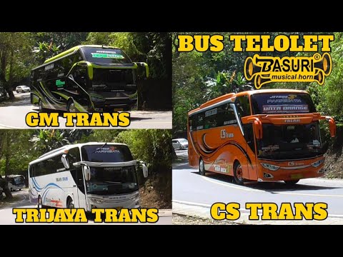 BUS TELOLET BASURI 🎺🎺 BUS CS TRANS GM TRANS TRIJAYA TRANS - YouTube