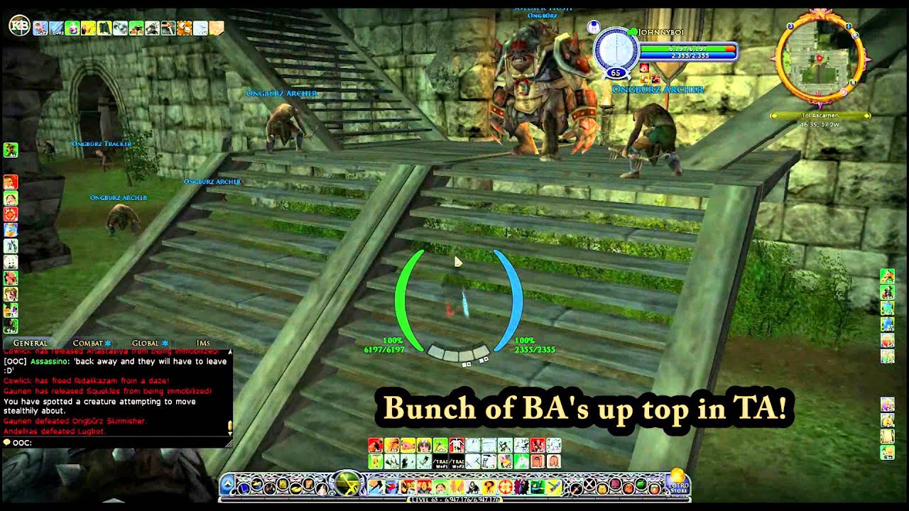 Lotro burglar Level 65 and rank 9 in 1080p - YouTube