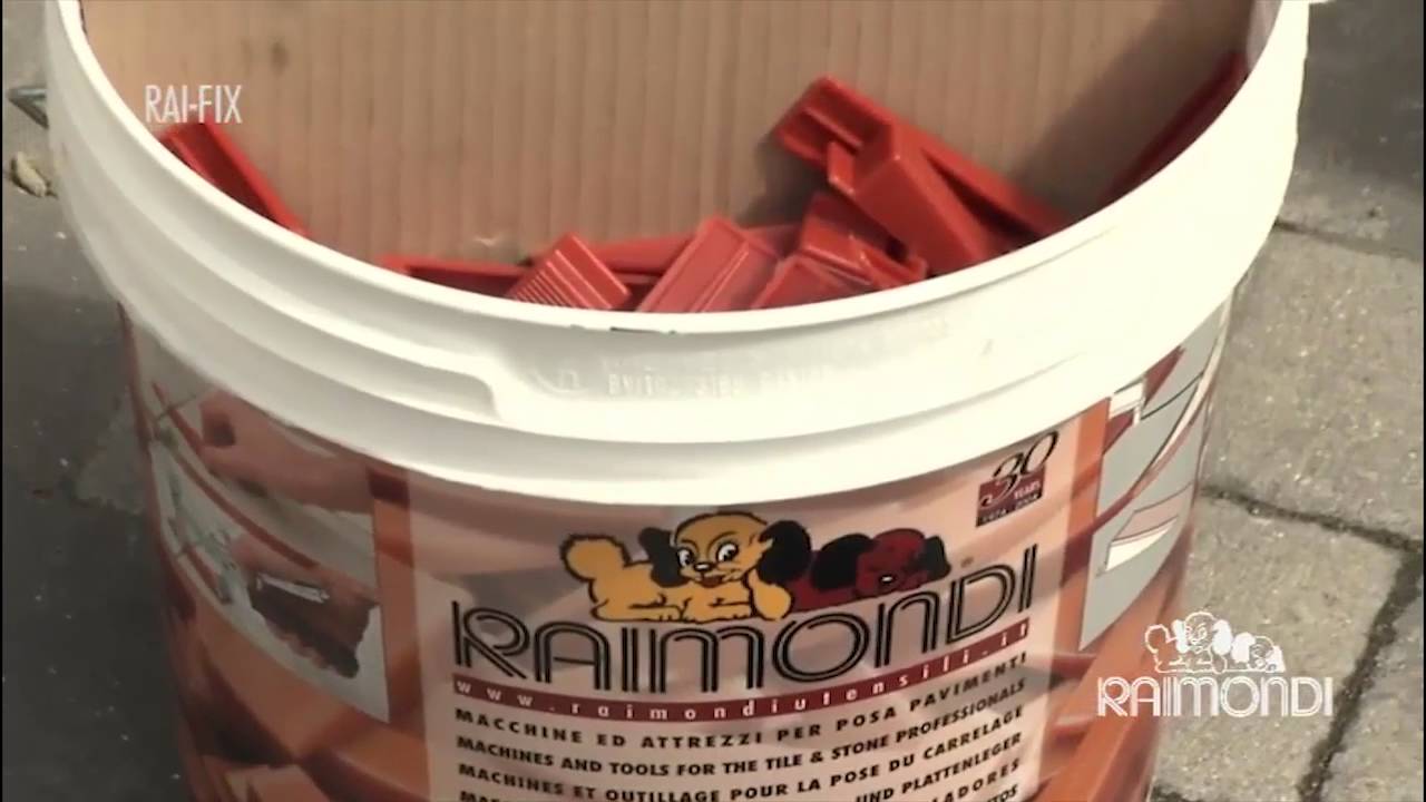 Raimondi Raifix Large Format Tile Anchors - YouTube