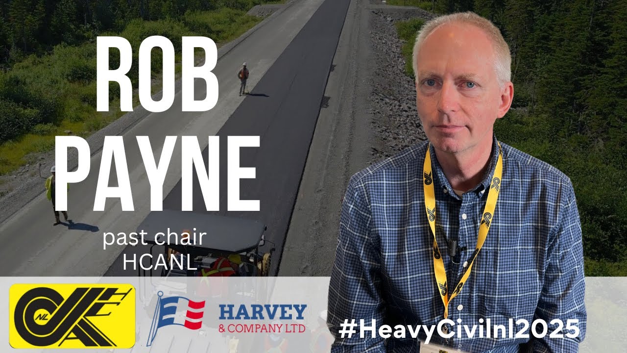 Rob Payne | Past President of Heavy Civil NL - YouTube