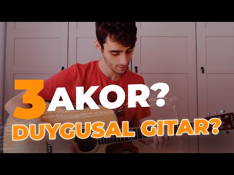 3 KOLAY Duygusal Akor NASIL Çalinir ? - Gitar Dersi