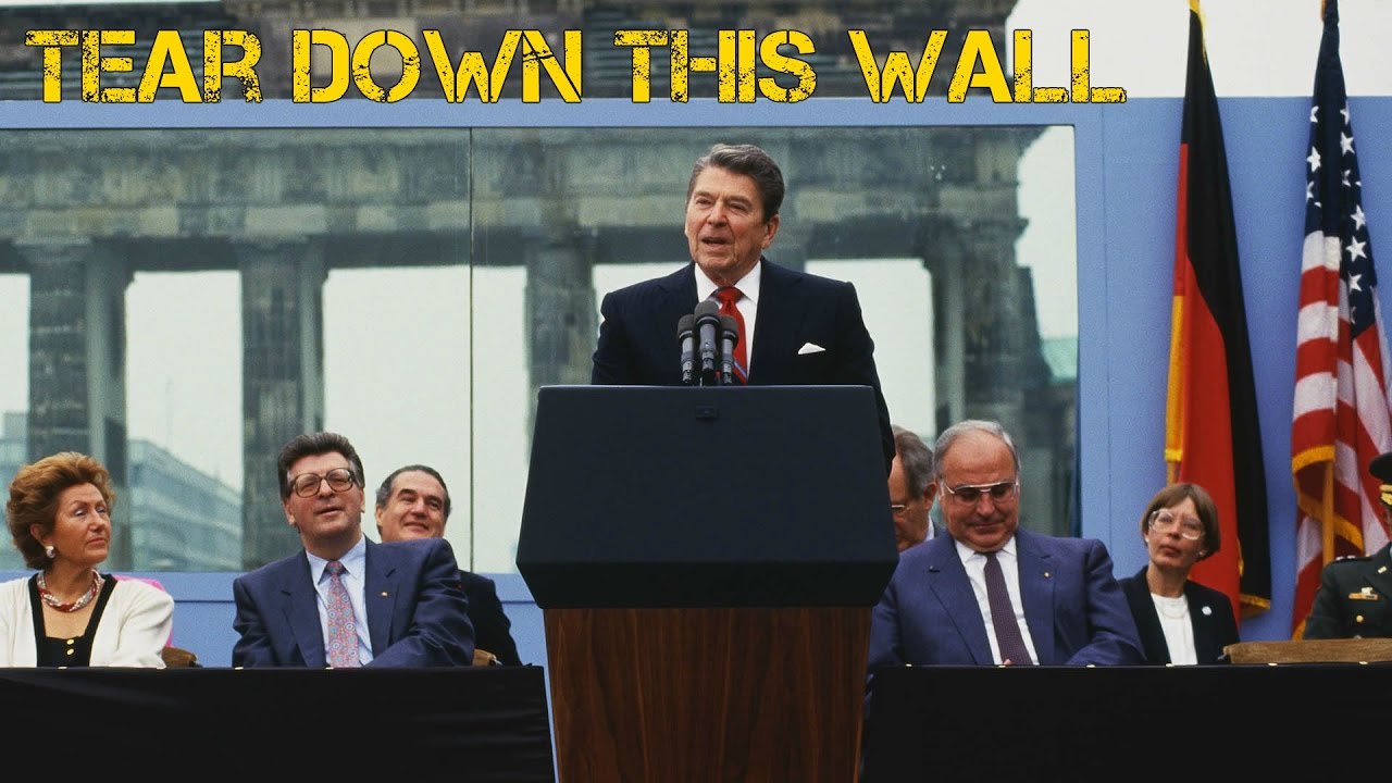 Tear Down This Wall - Ronald Reagan - YouTube