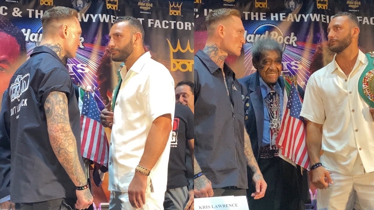 NOEL MIKAELIAN & RYAN ROZICKI HEATED FACE TO FACE READY FOR WBC ...