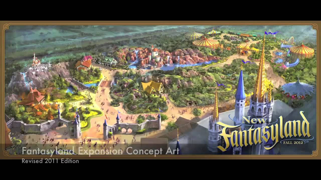 Fantasyland Expansion 2011 Concept Art - Magic Kingdom - YouTube
