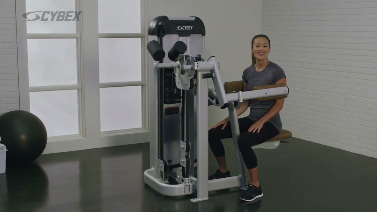 Cybex Prestige Strength VRS Lateral Raise | Fitness Direct - YouTube