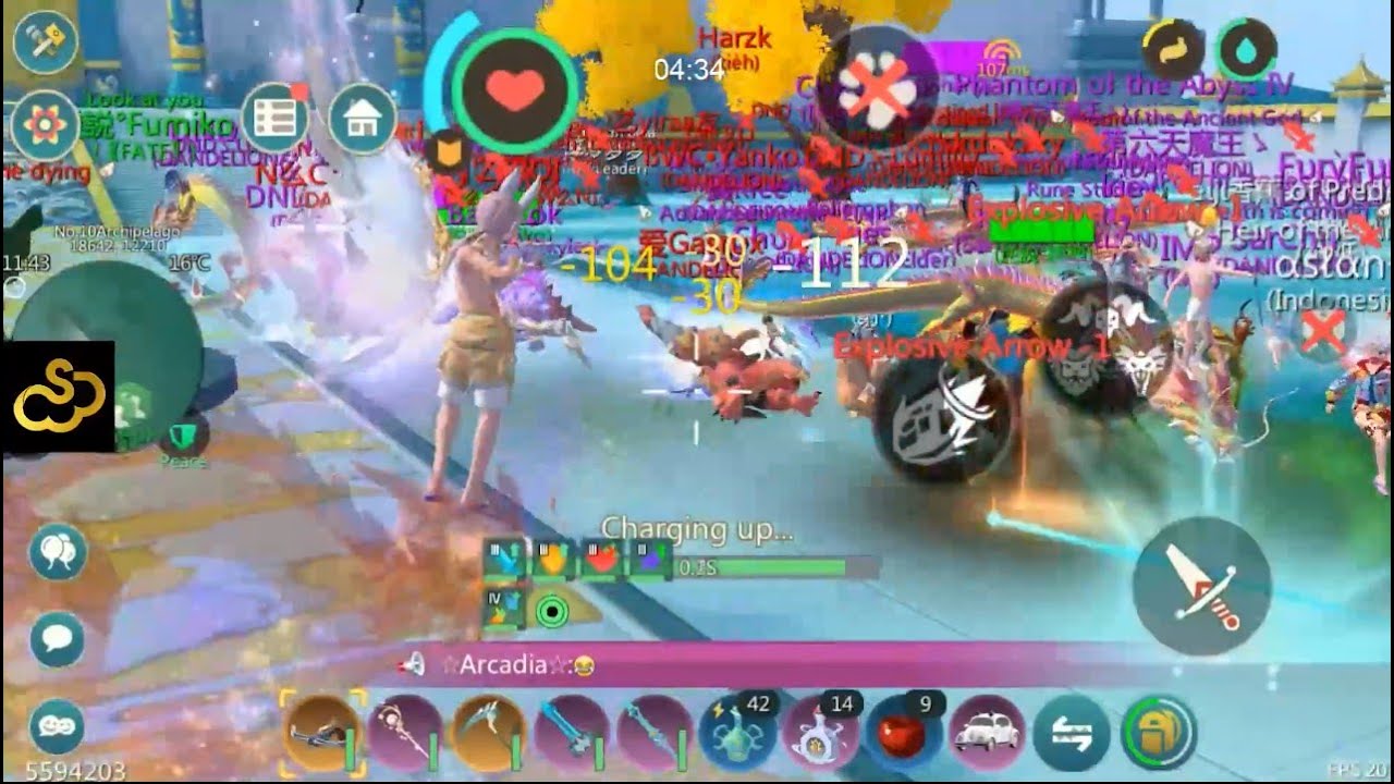 RANDOM #23 Deff Dandelion at Moon Place & Deff PK Ygg, Indonesia Tribe (PVP Server) | Utopia ...