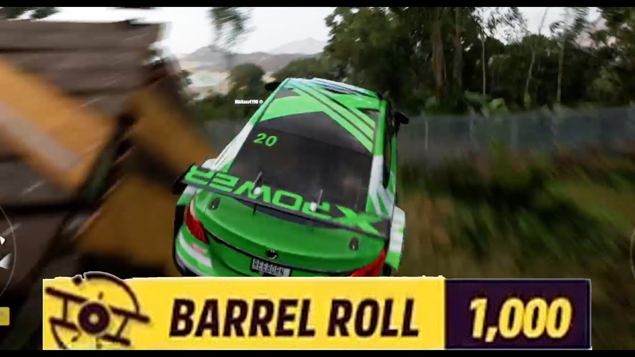 Barrel Roll Stock vs Tuned 2020 MG #20 MG6 XPower #fh5 - YouTube