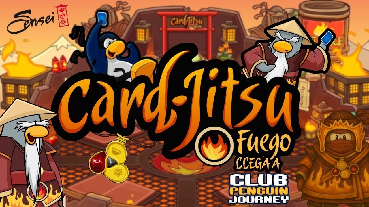 CARD JITSU FUEGO ya DISPONIBLE en Club Penguin Journey! 🔥🐧 - YouTube