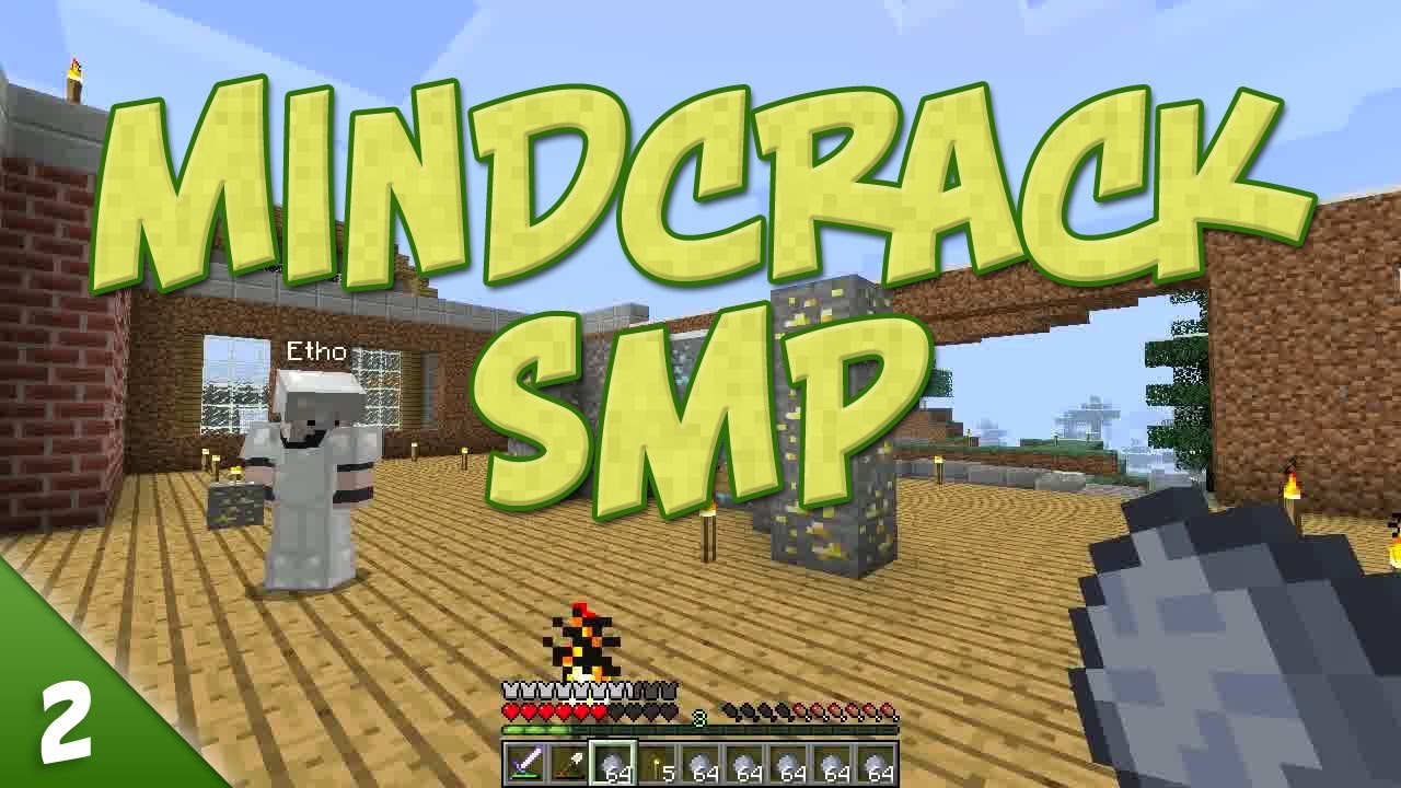 Minecraft MindCrack - SMP #002 - Score 1 For The Creepers - YouTube