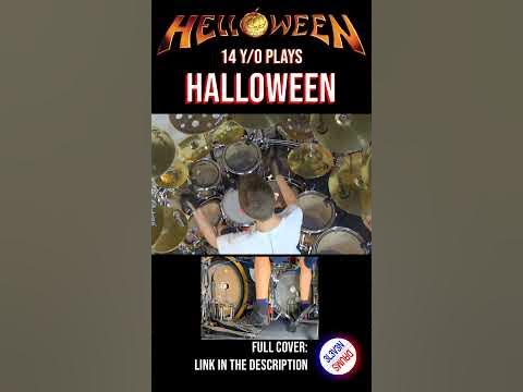 HELLOWEEN - HALLOWEEN | DRUM COVER #shorts #06 - YouTube
