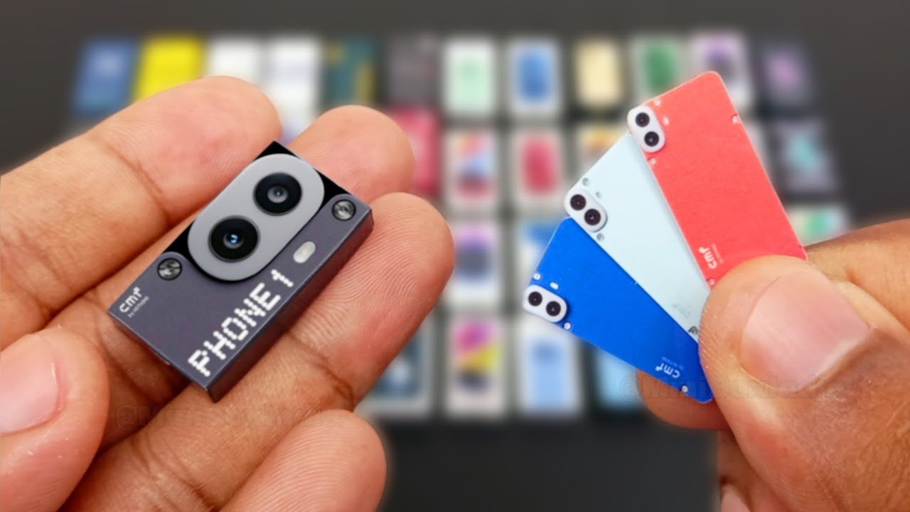 CMF phone 1 unboxing minibox | miniphone - YouTube