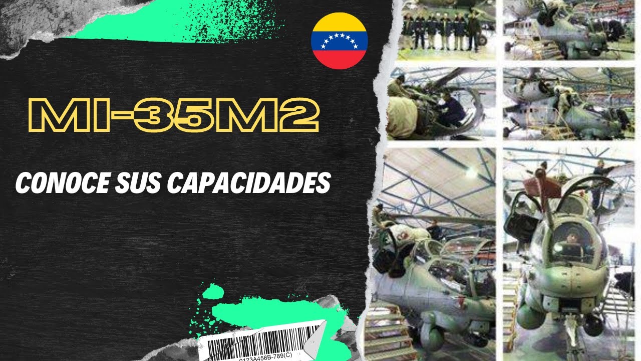MI-35M2 EL PODEROSO HELICÓPTERO DE ATAQUE DEL EJERCITO VENEZOLANO ...